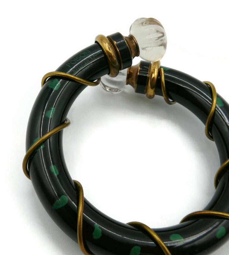 CHRISTIAN DIOR Parfums Vintage Poison Promotional Bracelet For Sale at ...