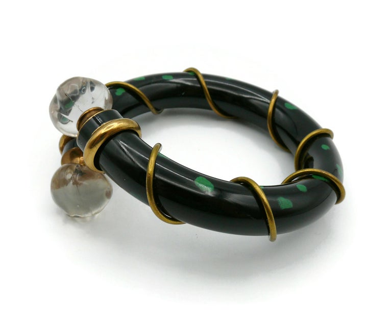 CHRISTIAN DIOR Parfums Vintage Poison Promotional Bracelet For Sale at ...