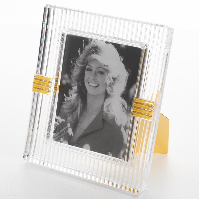 Christian Dior Paris 1990s Crystal Picture Frame at 1stDibs