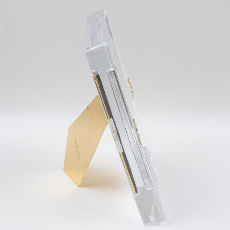 Christian Dior Paris 1990s Crystal Picture Frame at 1stDibs