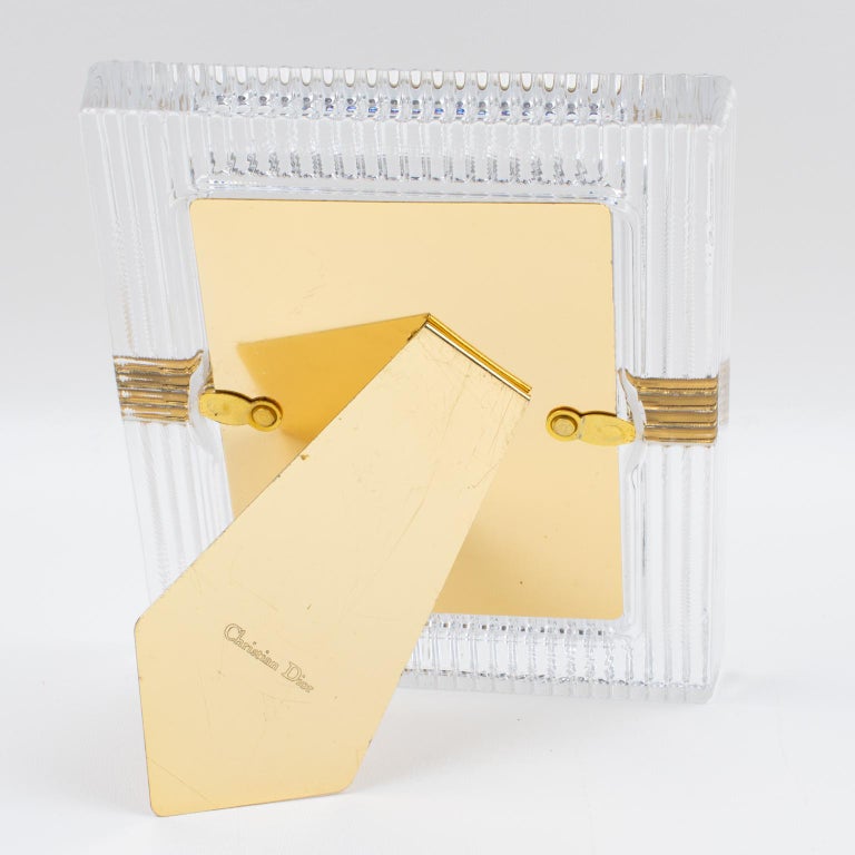 Christian Dior Paris 1990s Crystal Picture Frame at 1stDibs