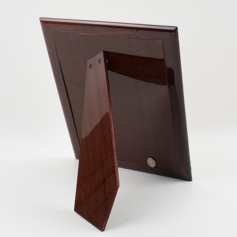 Christian Dior Paris Silver Plate Picture Frame at 1stDibs