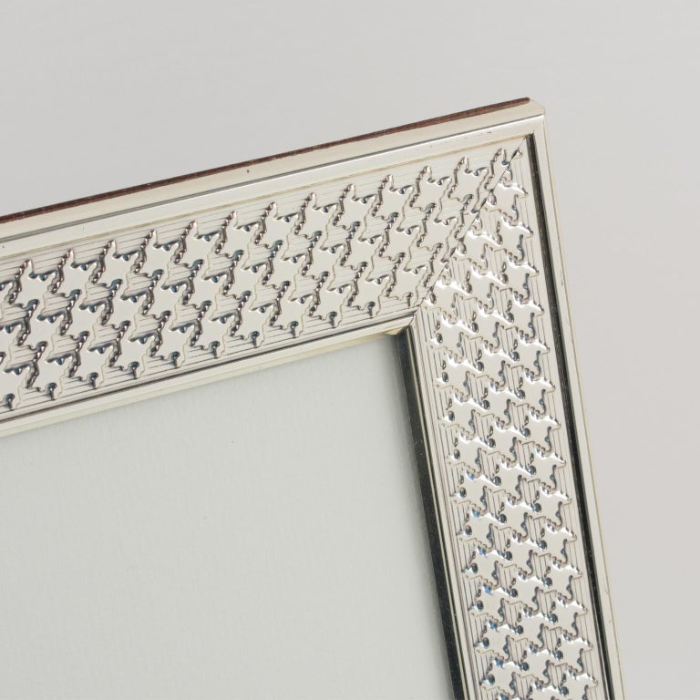 Christian Dior Paris Silver Plate Picture Frame at 1stDibs