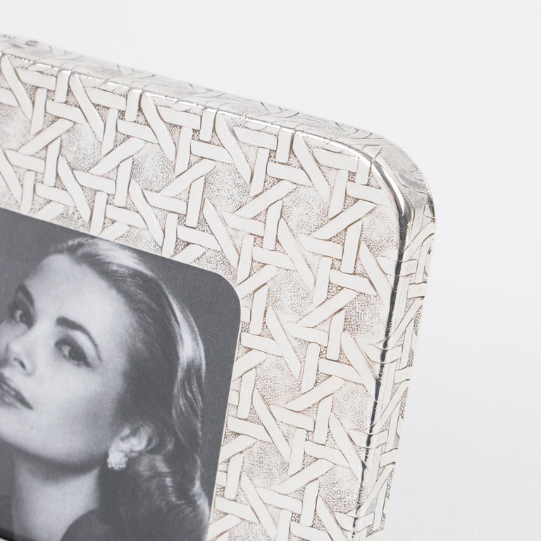 Christian Dior Paris Sterling Silver Picture Frame For Sale at 1stDibs ...