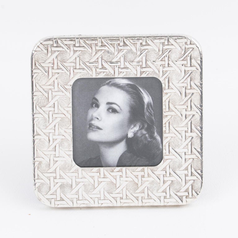 Christian Dior Paris Sterling Silver Picture Frame For Sale at 1stDibs ...