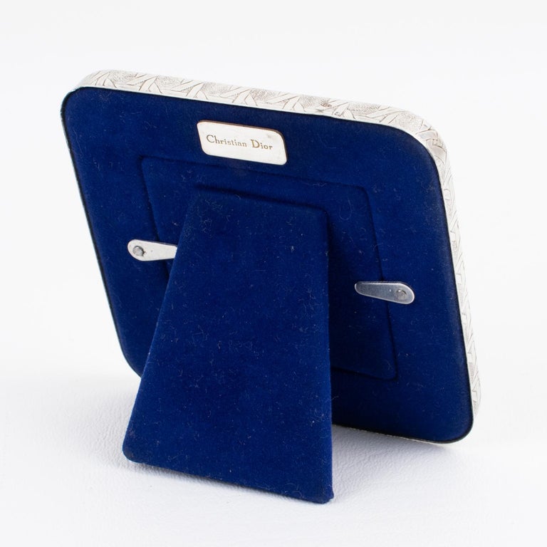 Christian Dior Paris Sterling Silver Picture Frame For Sale at 1stDibs ...