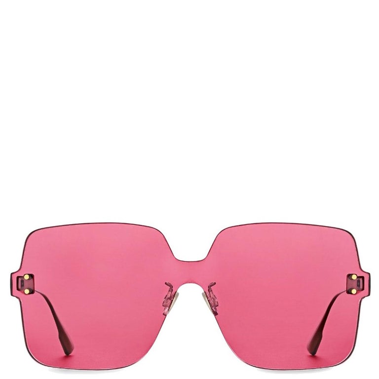 CHRISTIAN DIOR pink COLOR QUAKE 1 Sunglasses pink Lenses MU1U1 at ...