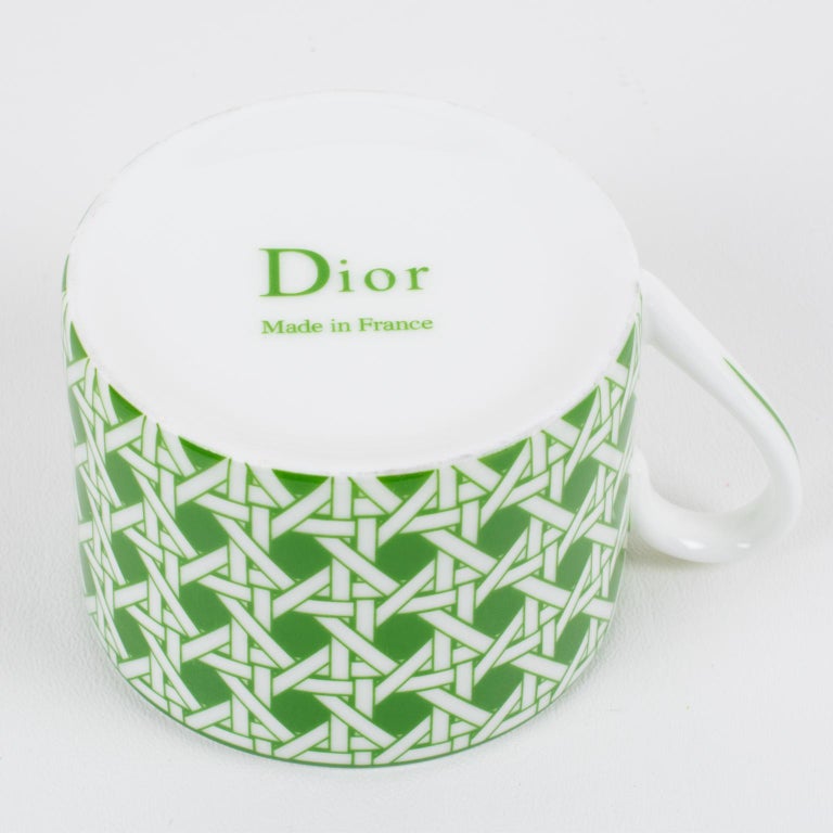 Christian Dior Porcelain Tea/Coffee for Two set in Box at 1stDibs