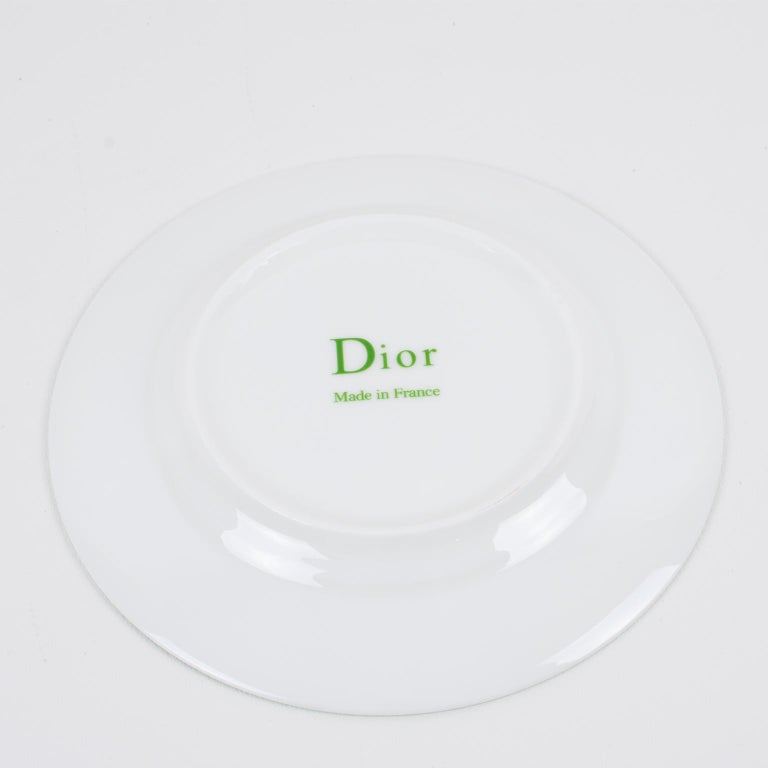 Christian Dior Porcelain Tea/Coffee for Two set in Box at 1stDibs