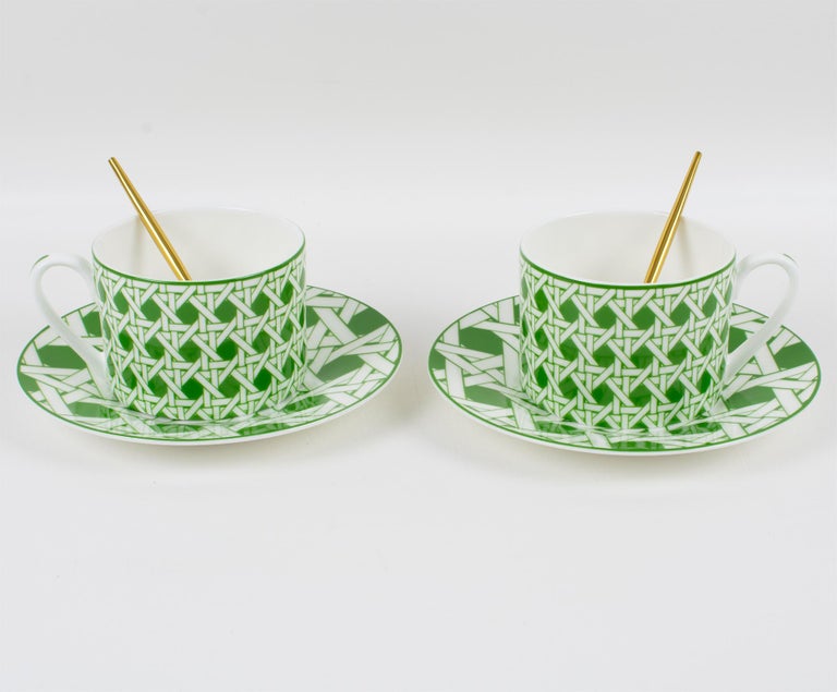 Christian Dior Porcelain Tea/Coffee for Two set in Box at 1stDibs
