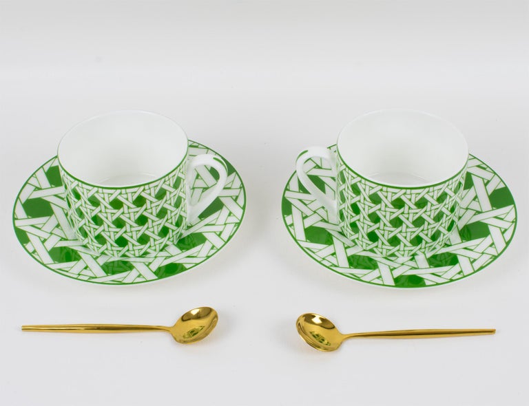 Christian Dior Porcelain Tea/Coffee for Two set in Box at 1stDibs