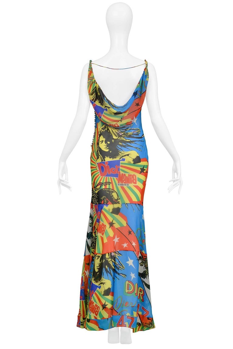 Christian Dior Rare Marley Rasta Gown at 1stDibs