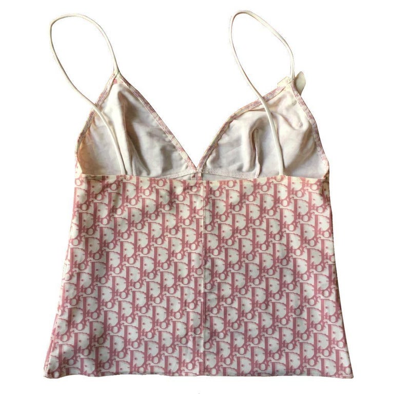 Christian Dior Resort 2004 Monogram tank top at 1stDibs | dior top ...