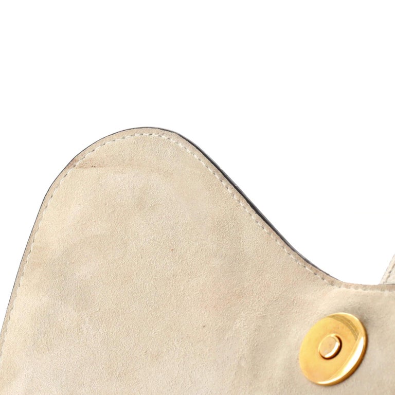 Christian Dior Saddle Chain Clutch Leather at 1stDibs