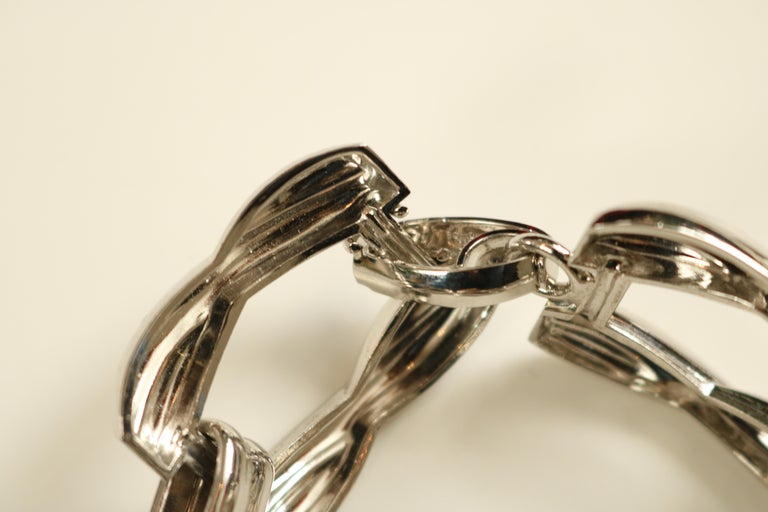 Christian Dior Silver Chain Bracelet at 1stDibs | christian dior silver ...