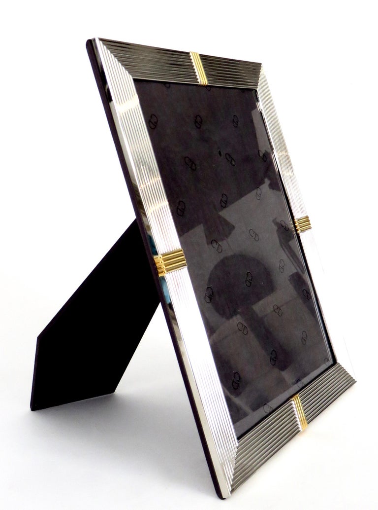 Christian Dior Silver Plate French Picture Frame Signed Christian Dior ...