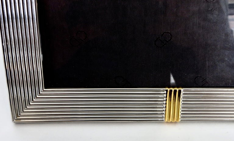 Christian Dior Silver Plate French Picture Frame Signed Christian Dior ...