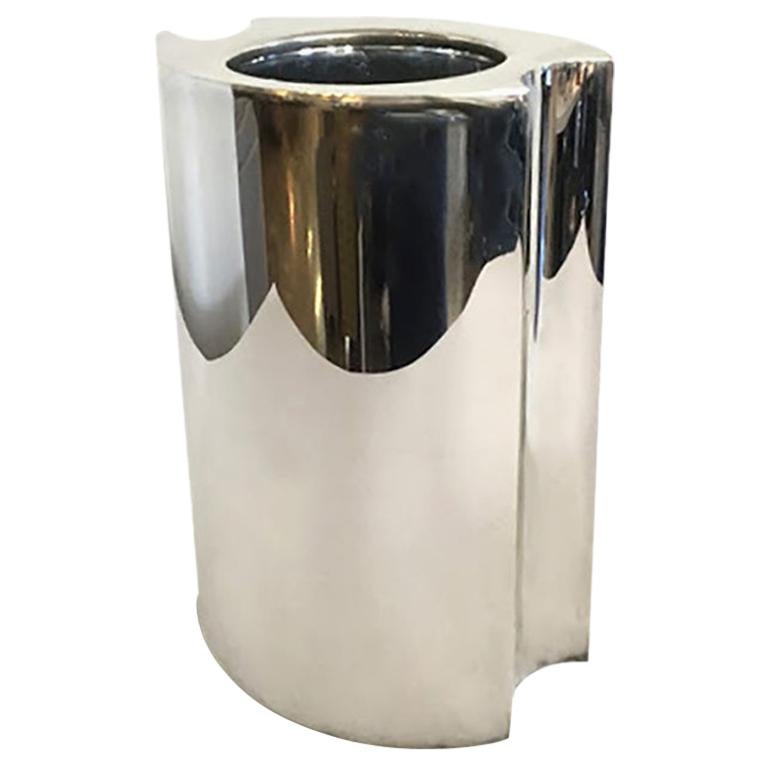 Christian Dior Silver Plated Wine Cooler For Sale at 1stDibs