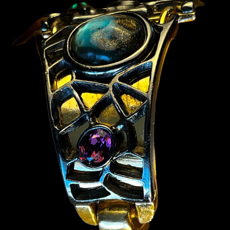 Christian Dior Spiderman cuff bracelet For Sale at 1stDibs