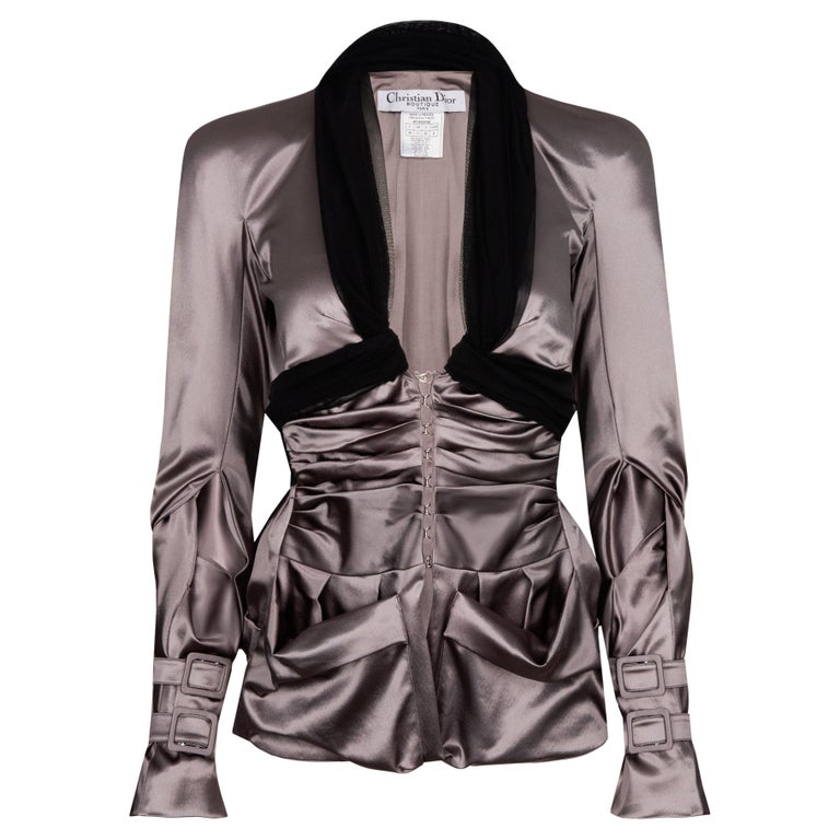Christian Dior Spring 2004 Runway Blazer Jacket at 1stDibs