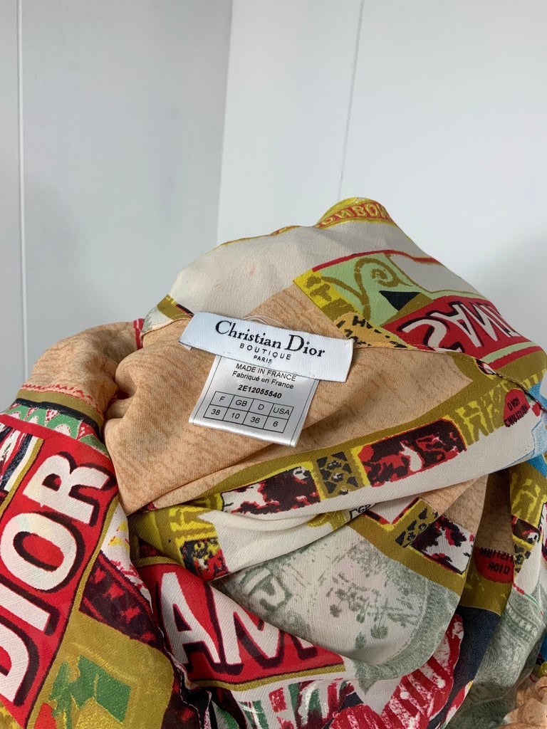 Christian Dior SS 2002 Dress by John Galliano For Sale at 1stDibs