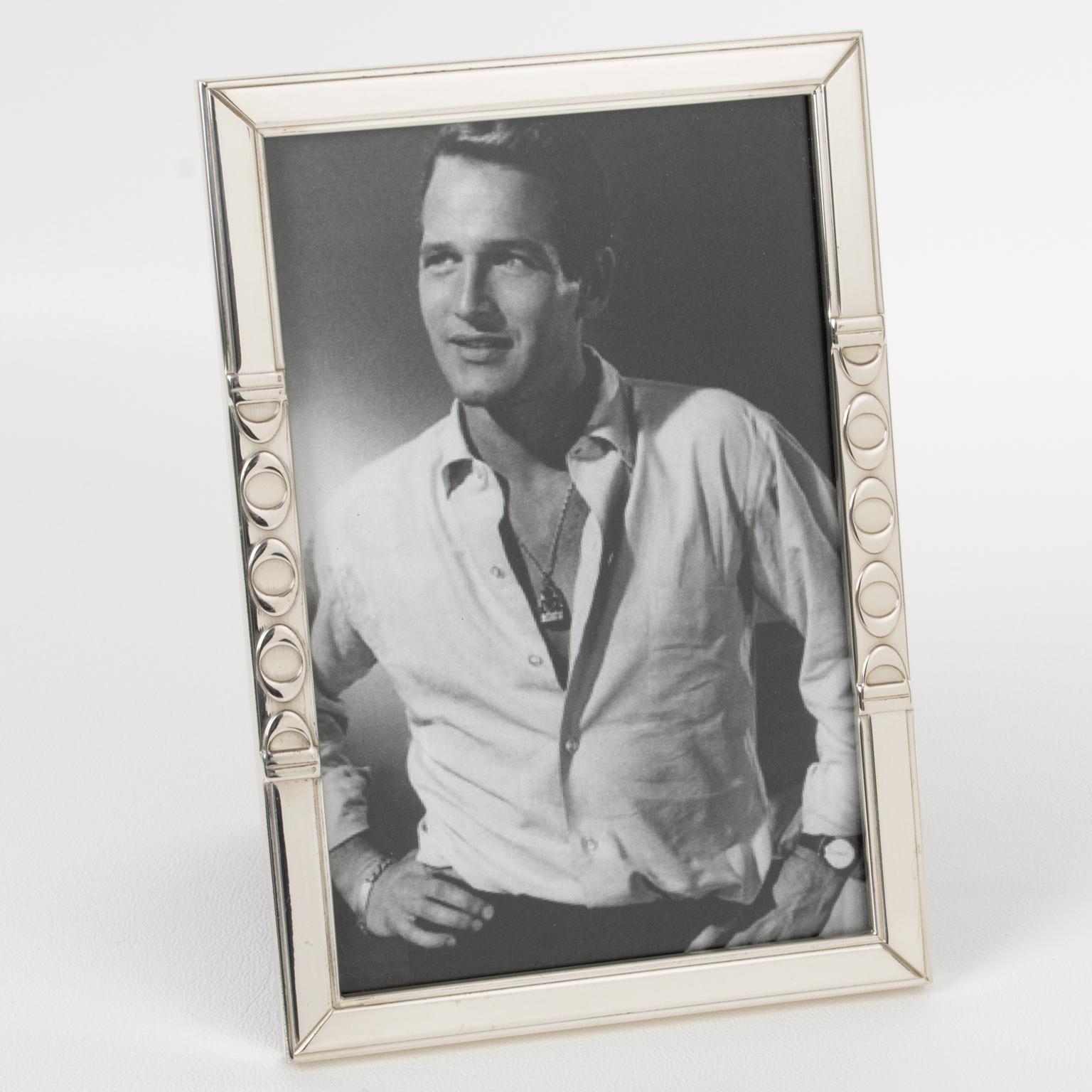 Christian Dior Sterling Silver Picture Frame, France 1980s For Sale at ...