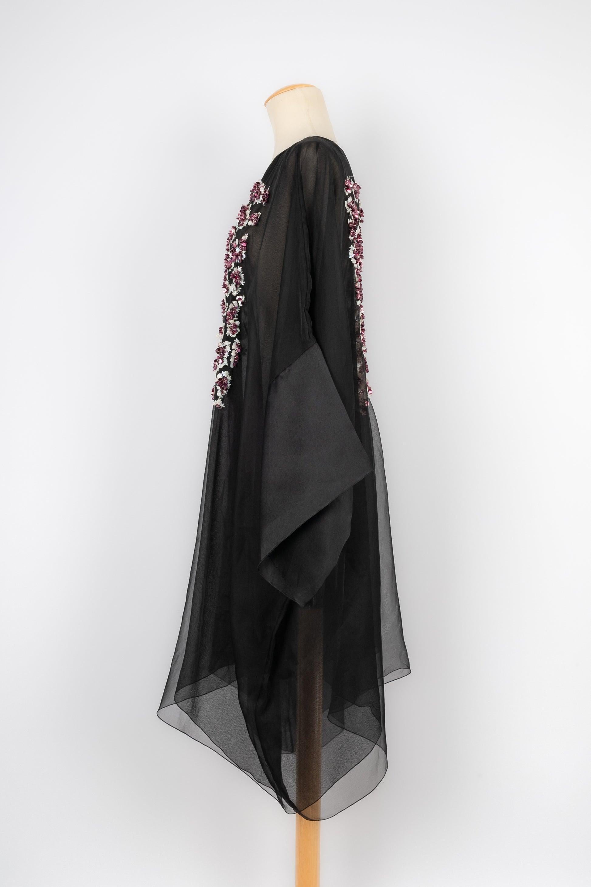 Christian Dior Transparent Black Dress at 1stDibs