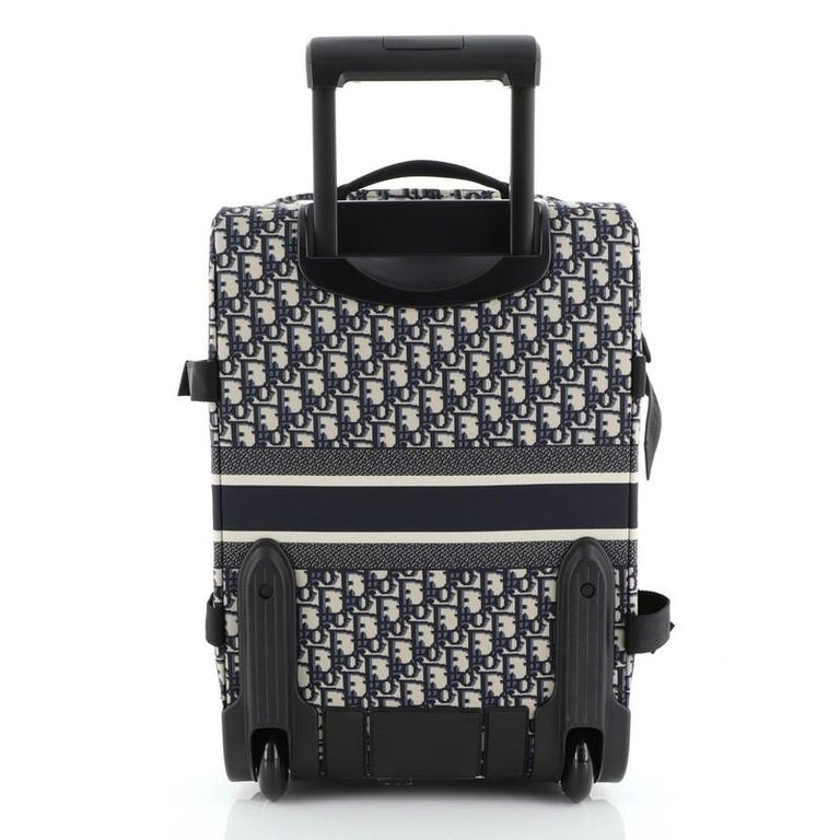 Christian Dior TravelDior Trolley Case Oblique Canvas Mini at 1stDibs ...