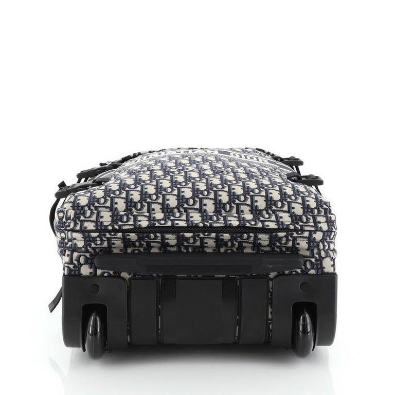 Christian Dior TravelDior Trolley Case Oblique Canvas Mini at 1stDibs ...