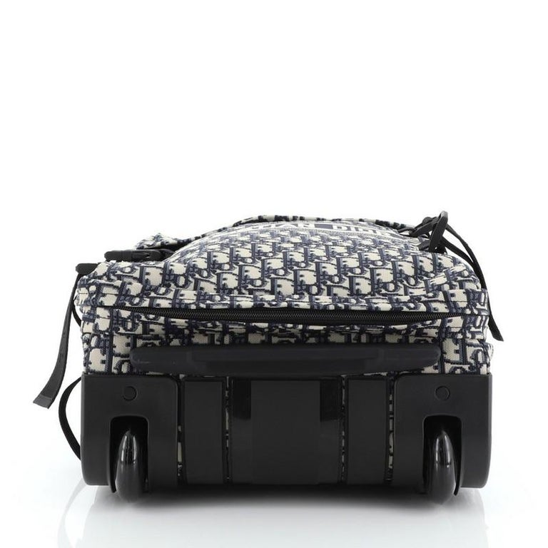 Christian Dior TravelDior Trolley Case Oblique Canvas Mini at 1stDibs ...