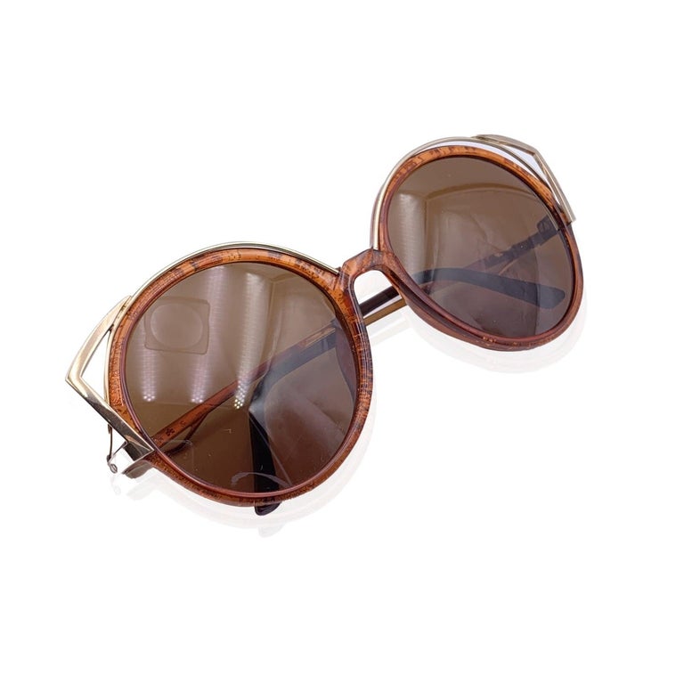 Christian Dior Vintage Brown Optyl Mint Sunglasses 2554 54/17 125mm For ...