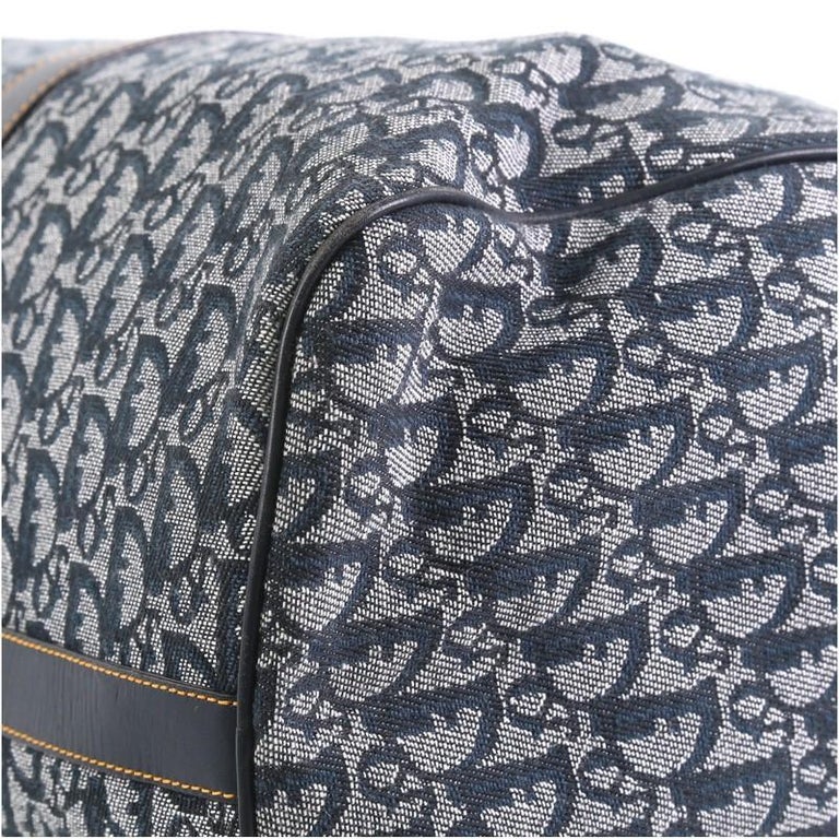 Christian Dior Vintage Convertible Weekender Bag Diorissimo Canvas ...