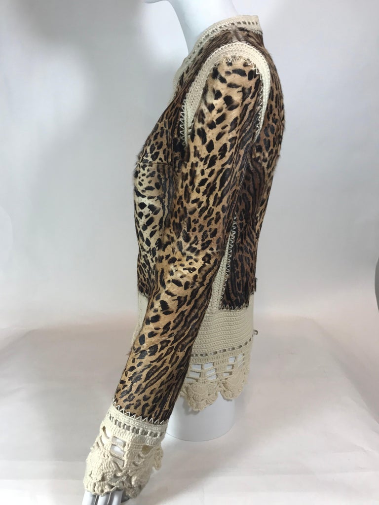 Christian Dior Vintage Goat Hair and Wool Jacket For Sale at 1stDibs