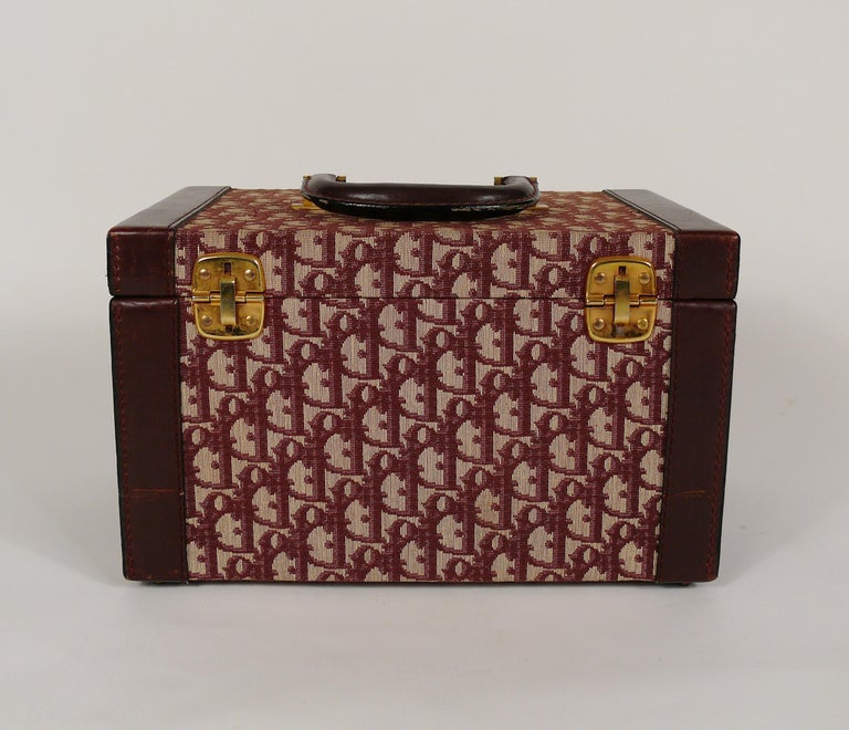 Christian Dior Vintage Iconic Trotter Monogram Vanity Case For Sale at ...
