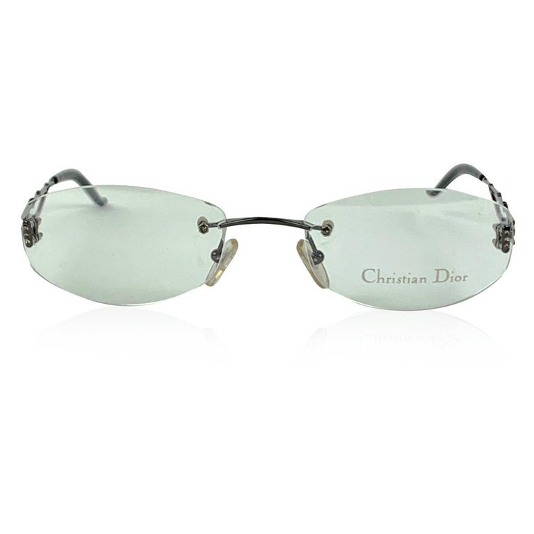 Christian Dior Vintage Mint Rimless Eyeglasses 3616 55/19 140 mm For ...