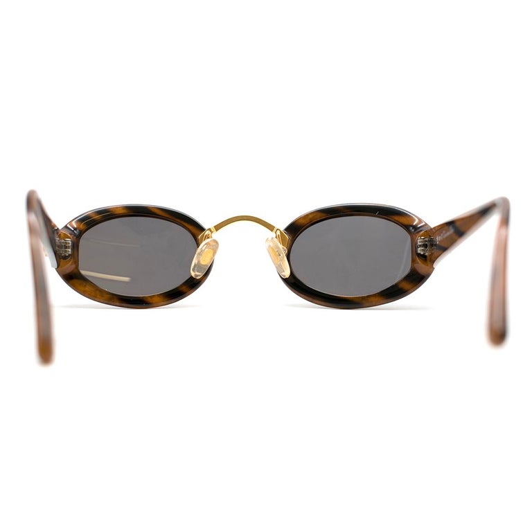 Christian Dior Vintage Oval Sunglasses At 1stdibs