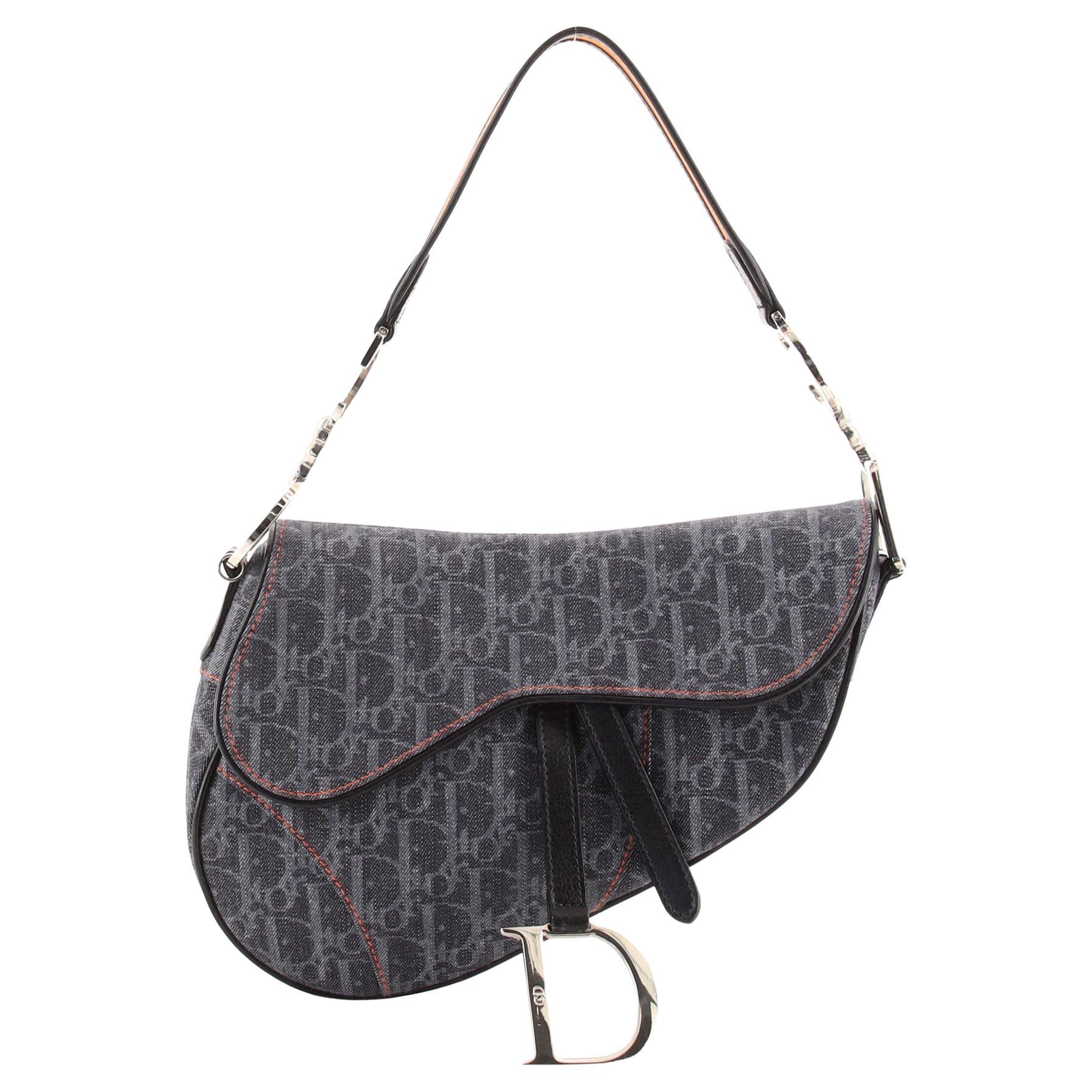 Christian Dior Open Bar Bag Leather Large at 1stDibs
