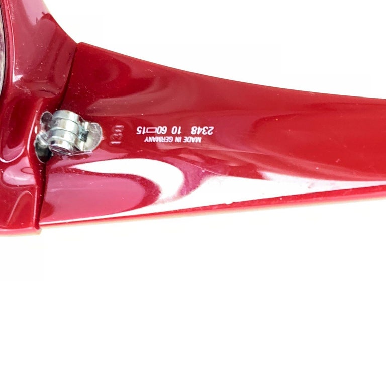 Christian Dior Vintage Sunglasses 2348 10 Brown Red 60-15 130 mm For ...