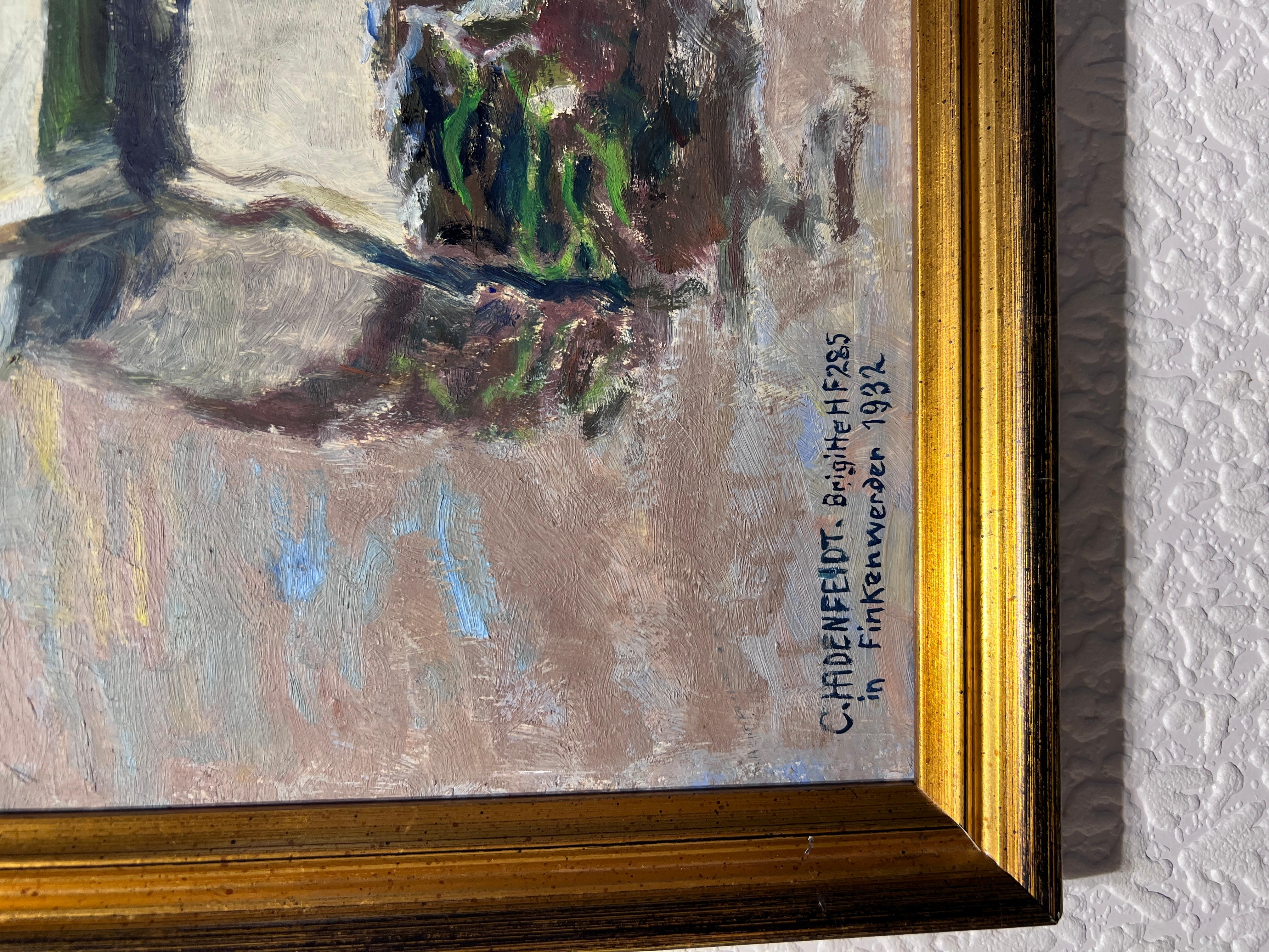 Christian Hadenfeldt - 1932 Listed German Artist Christian Hadenfeldt ...