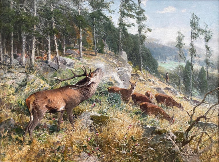 Christian Kröner - Deer Sound in a Forest, Christian Kröner, Rinteln ...