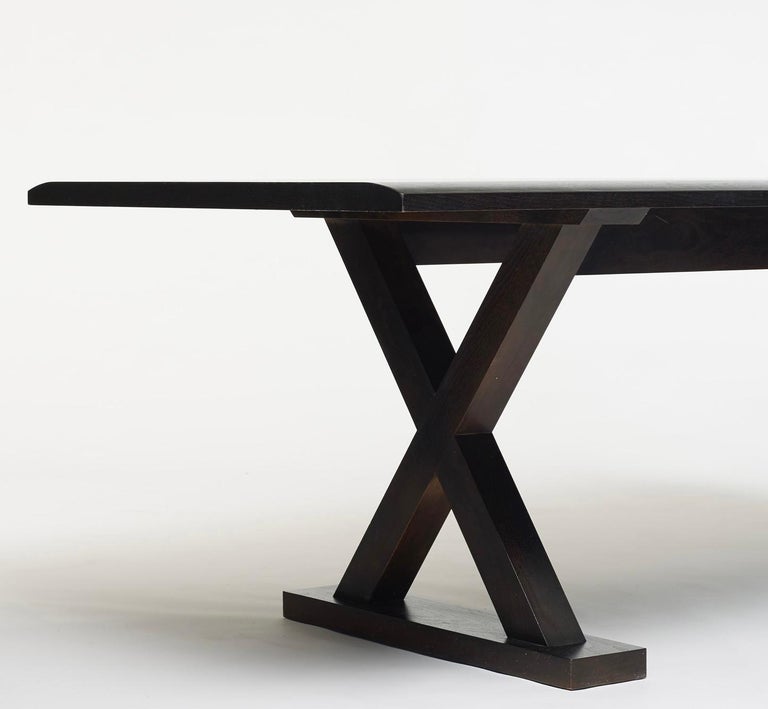 Christian Liaigre Courier Dining Table, Ebonized Oak, Holly Hunt ...