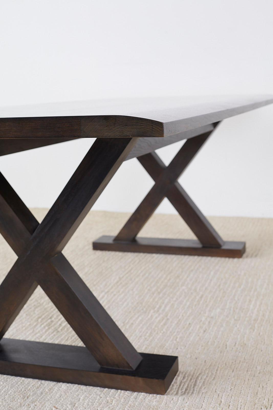 Christian Liaigre Courier Dining Table, Ebonized Oak, Holly Hunt ...