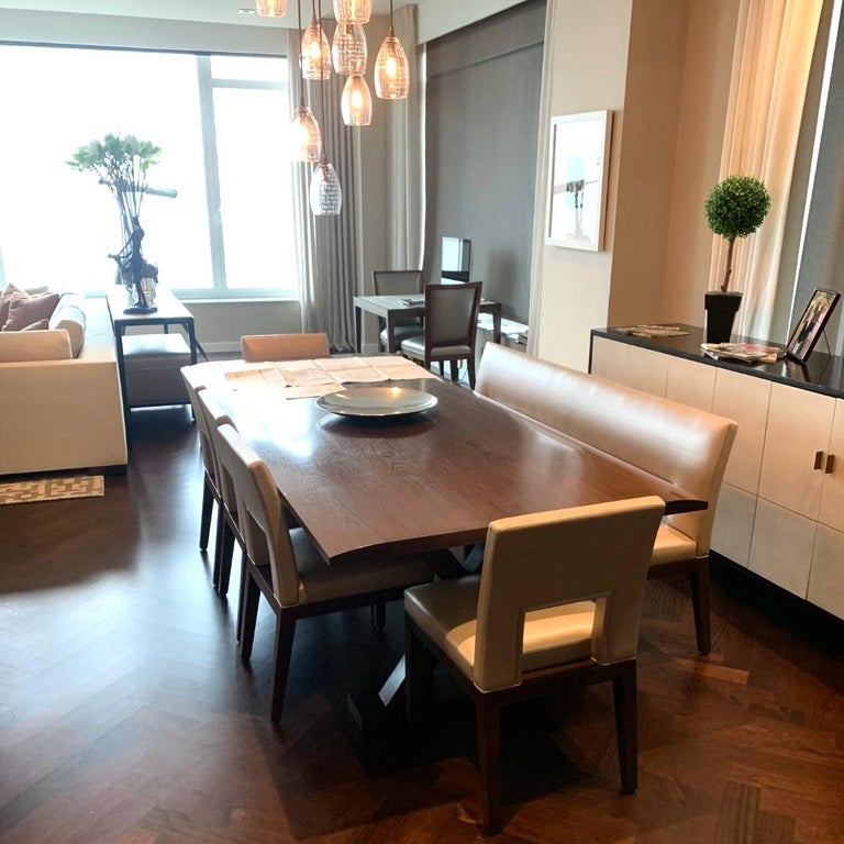 Christian Liaigre Courier Dining Table, Ebonized Oak, Holly Hunt ...