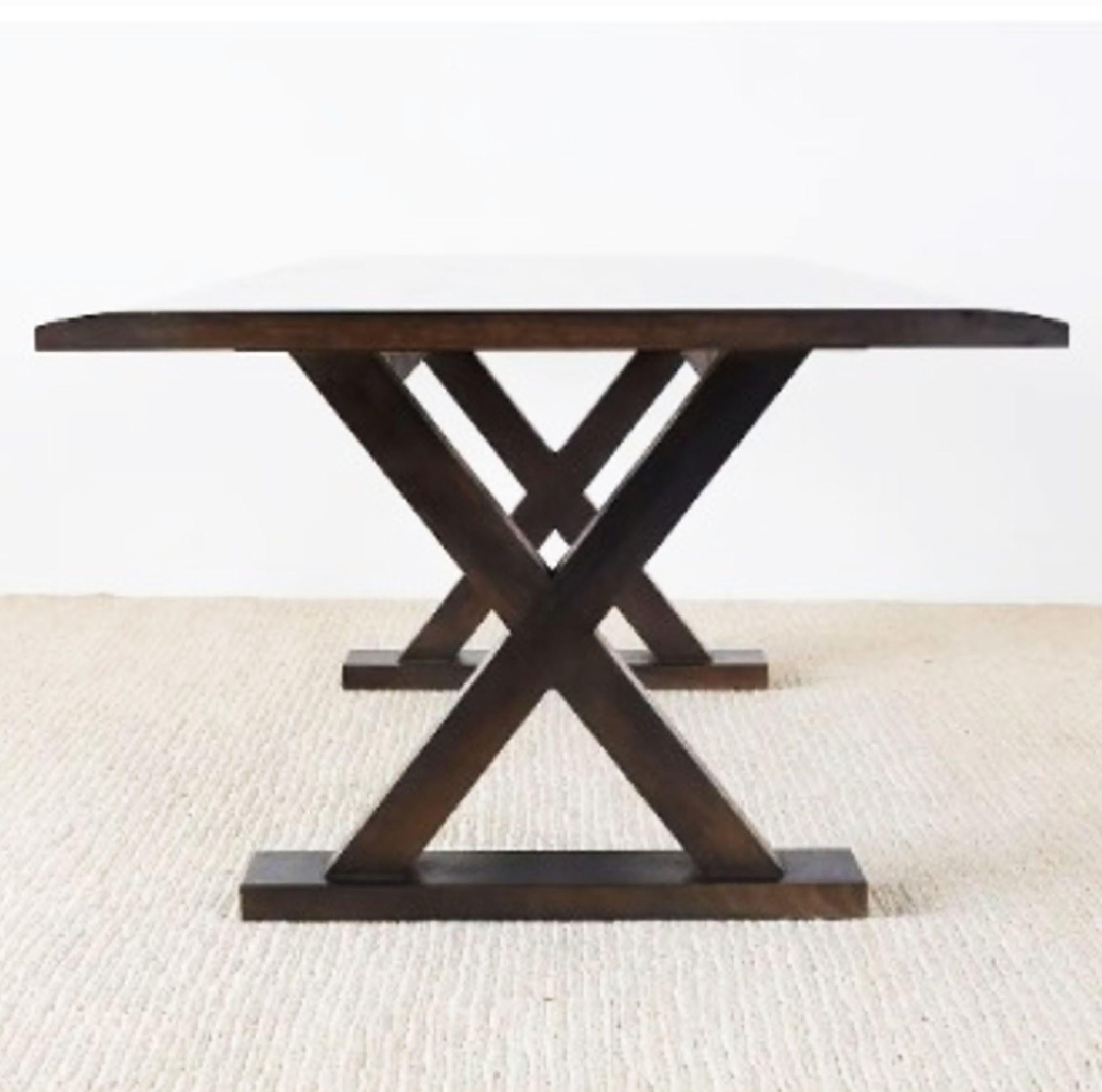 Christian Liaigre Courier Dining Table, Ebonized Oak, Holly Hunt ...