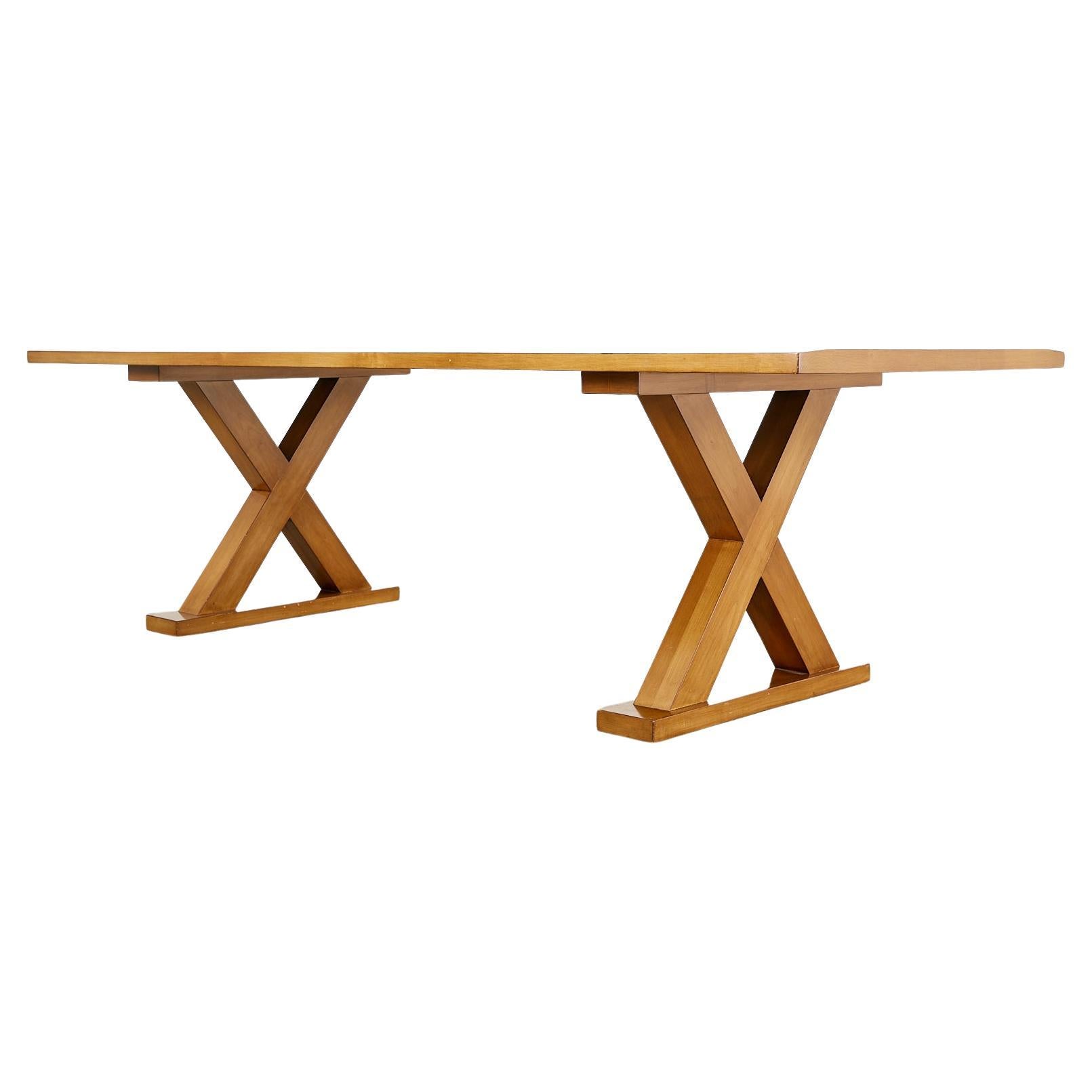 Holly Hunt New Classics Beau Modern C-Leg Extendable Dining Table For ...