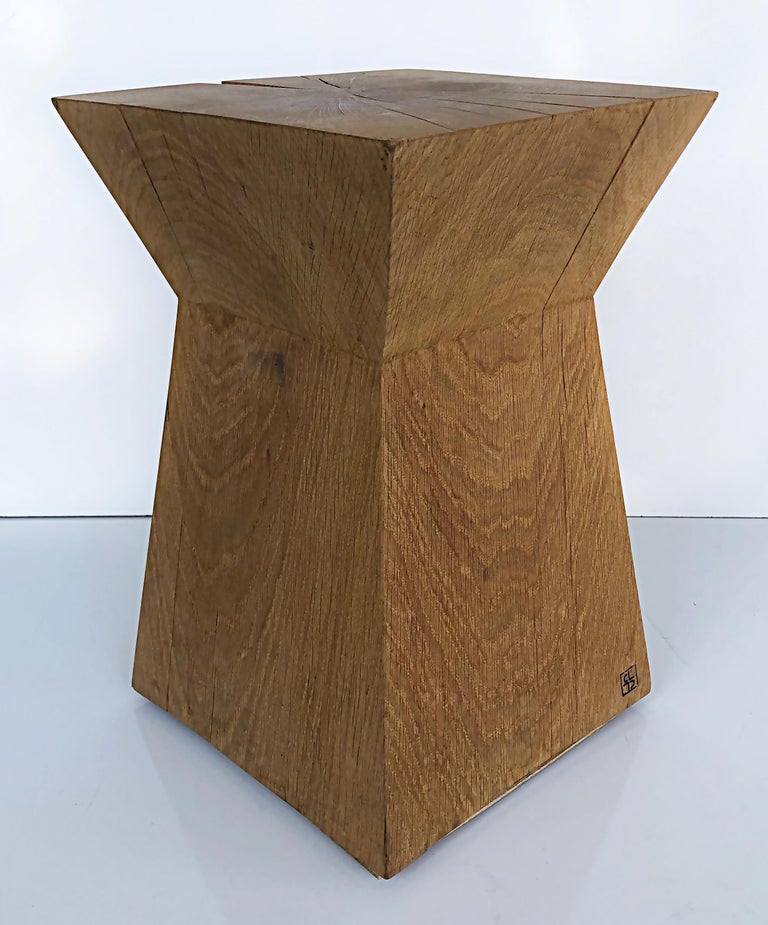 Christian Liaigre Solid White Oak "Nagato" Side Table, 2018 For Sale at ...