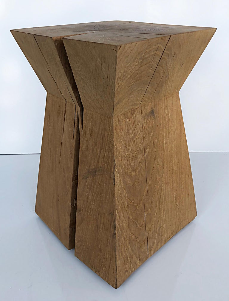 Christian Liaigre Solid White Oak "Nagato" Side Table, 2018 For Sale at ...