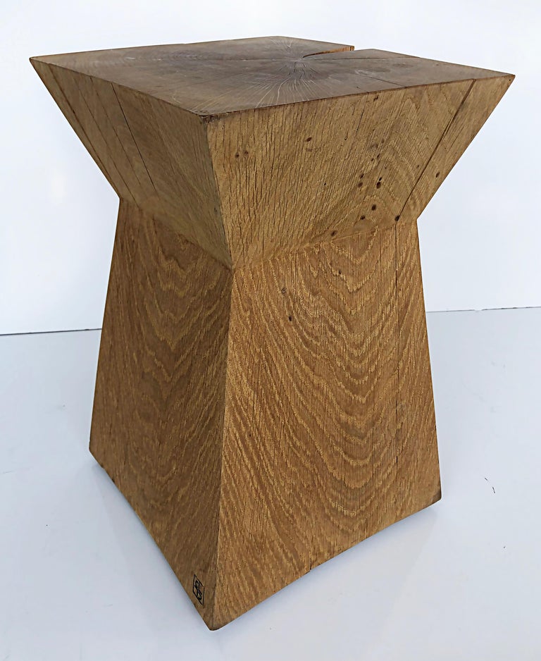Christian Liaigre Solid White Oak "Nagato" Side Table, 2018 For Sale at ...