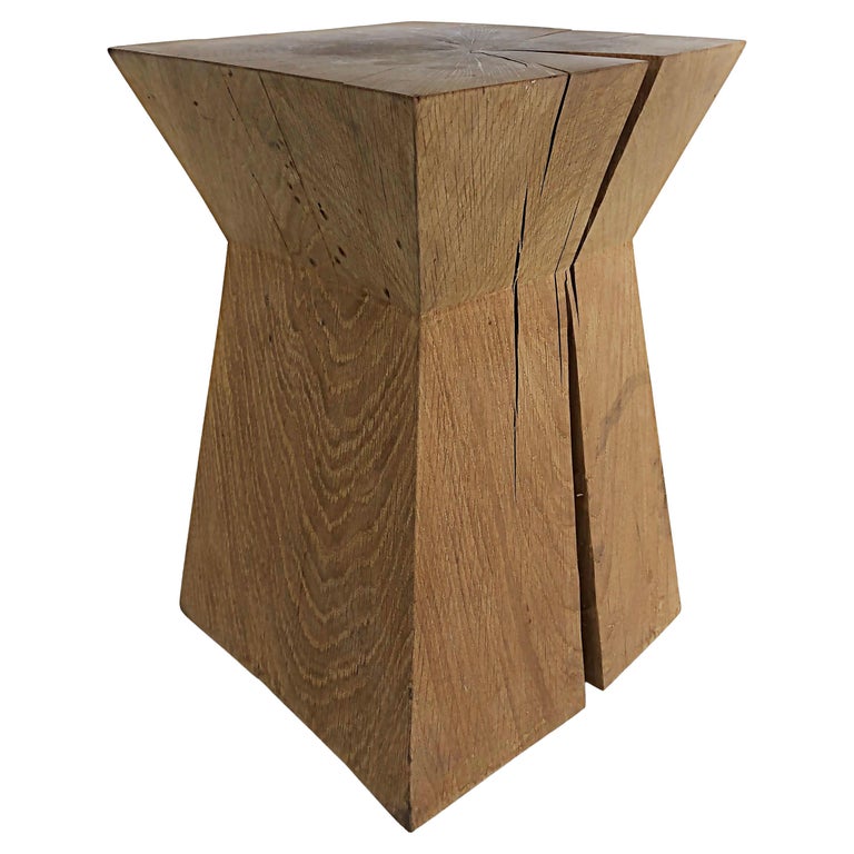 Christian Liaigre Solid White Oak "Nagato" Side Table, 2018 For Sale at ...