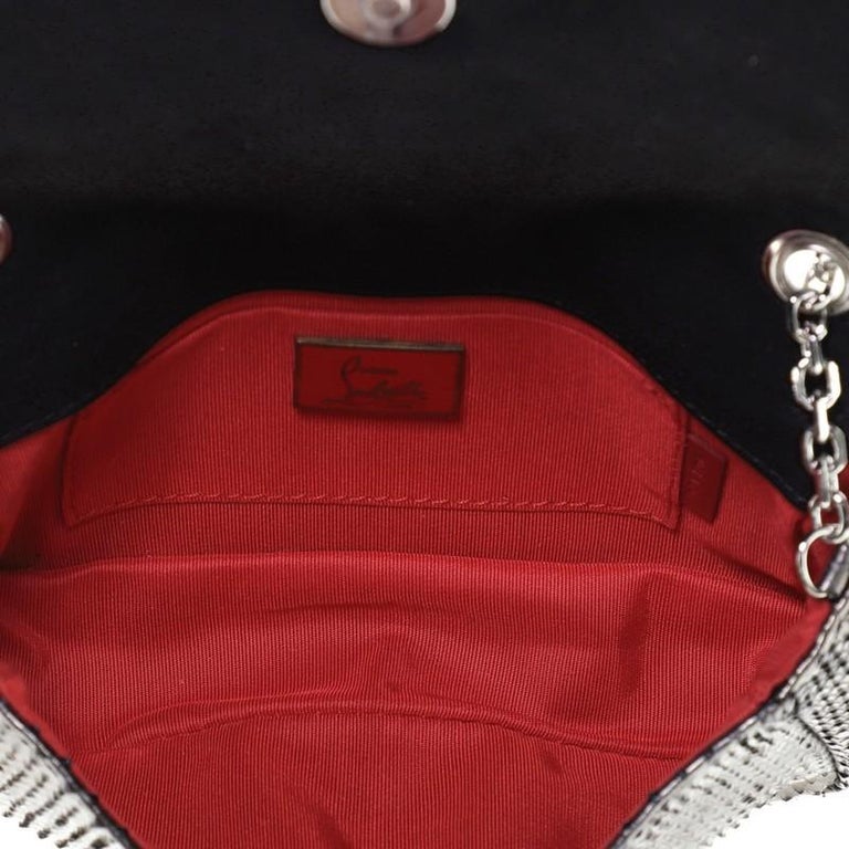 Christian Louboutin Artemis Shoulder Bag Spiked Python Mini at 1stDibs